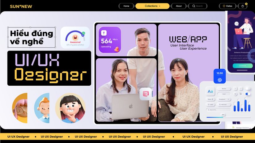 #Làm nghề: Hiểu hơn về UI/UX Designer tại Sun* và quá trình sáng tạo những trải nghiệm tuyệt vời ...