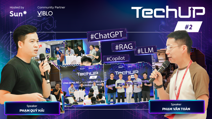 Participant: We gained a great knowledge in TechUp #2 by Sun*! - Sun* News