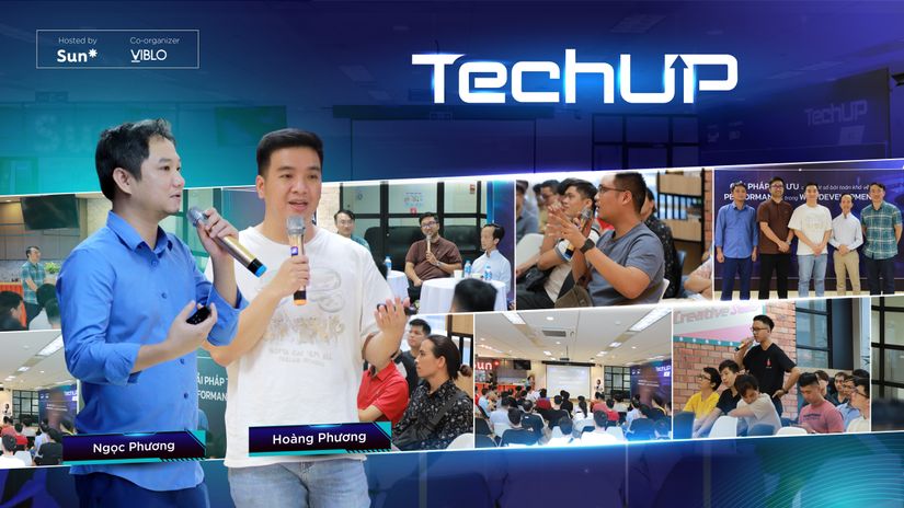 Phía sau màn ra mắt thành công của ''Song Phương'' tại TechUp #1 - Sun* News